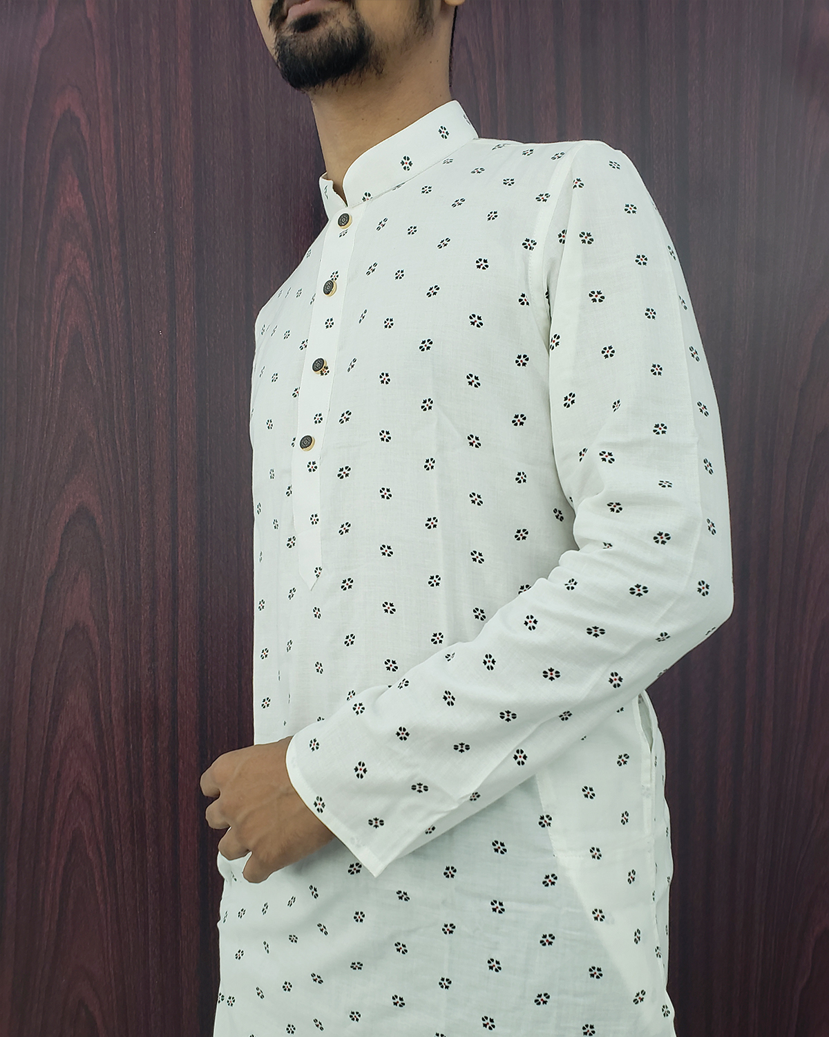 Platinum Cotton Punjabi | Stylish Printed Soft Cotton Exclusive Panjabi ...